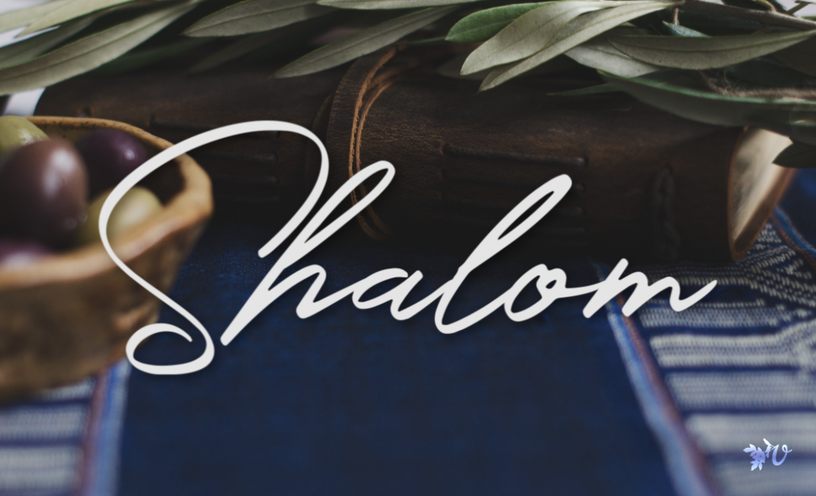 This Week's Theme: Shalom - Velvet Ashes